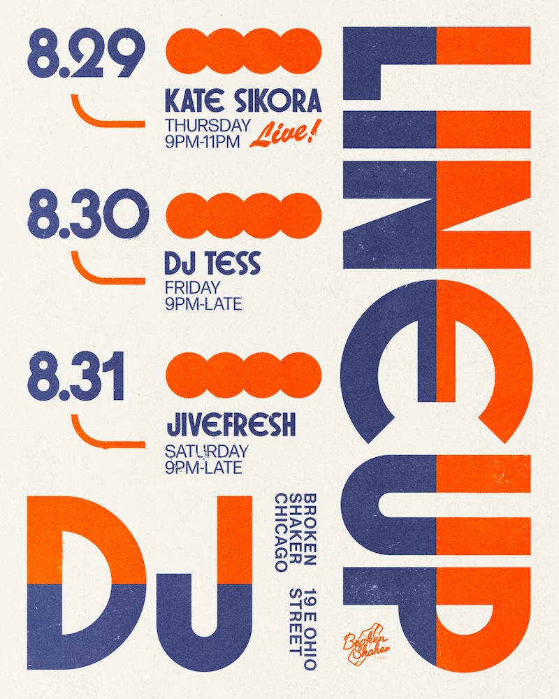 Summer Beats: DJ Kate Sikora, DJ Tess, & DJ Jivefresh at Broken Shaker ...